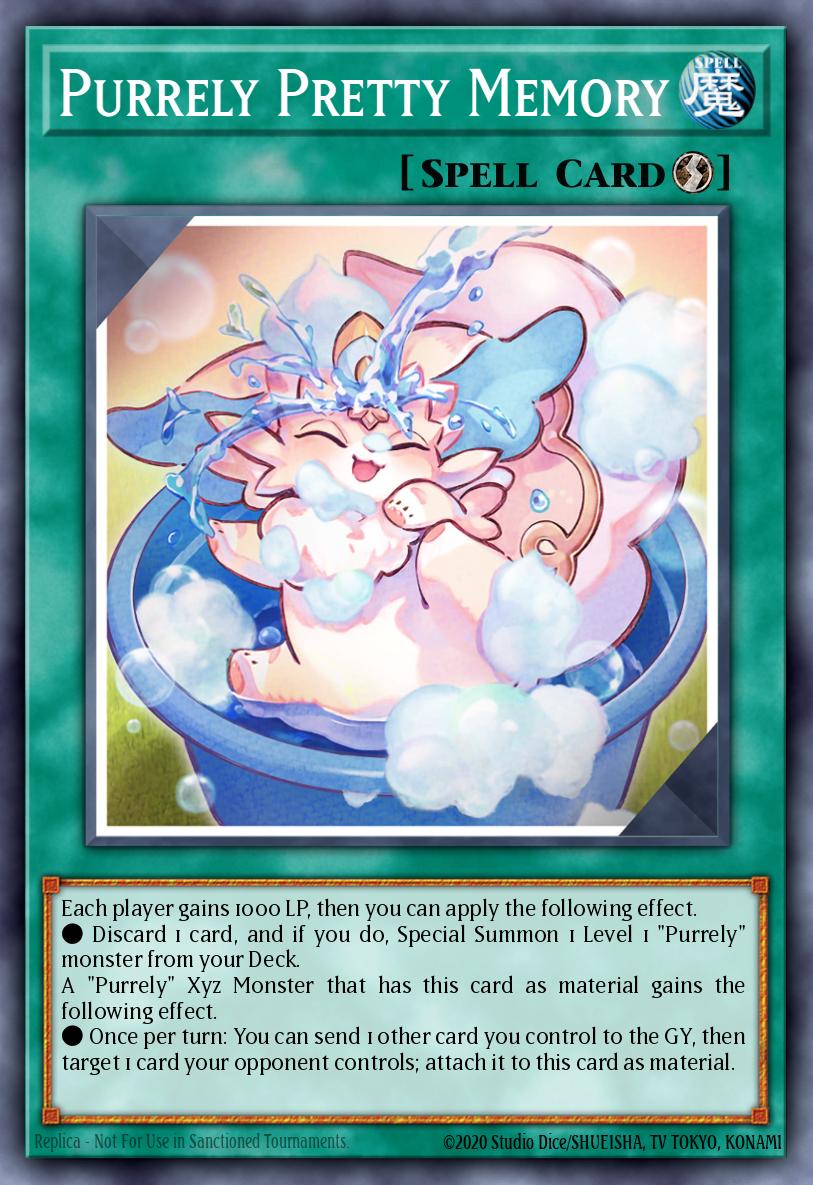 Purrely Pretty Memory (RA02-EN072 Prismatic Ultimate Rare)