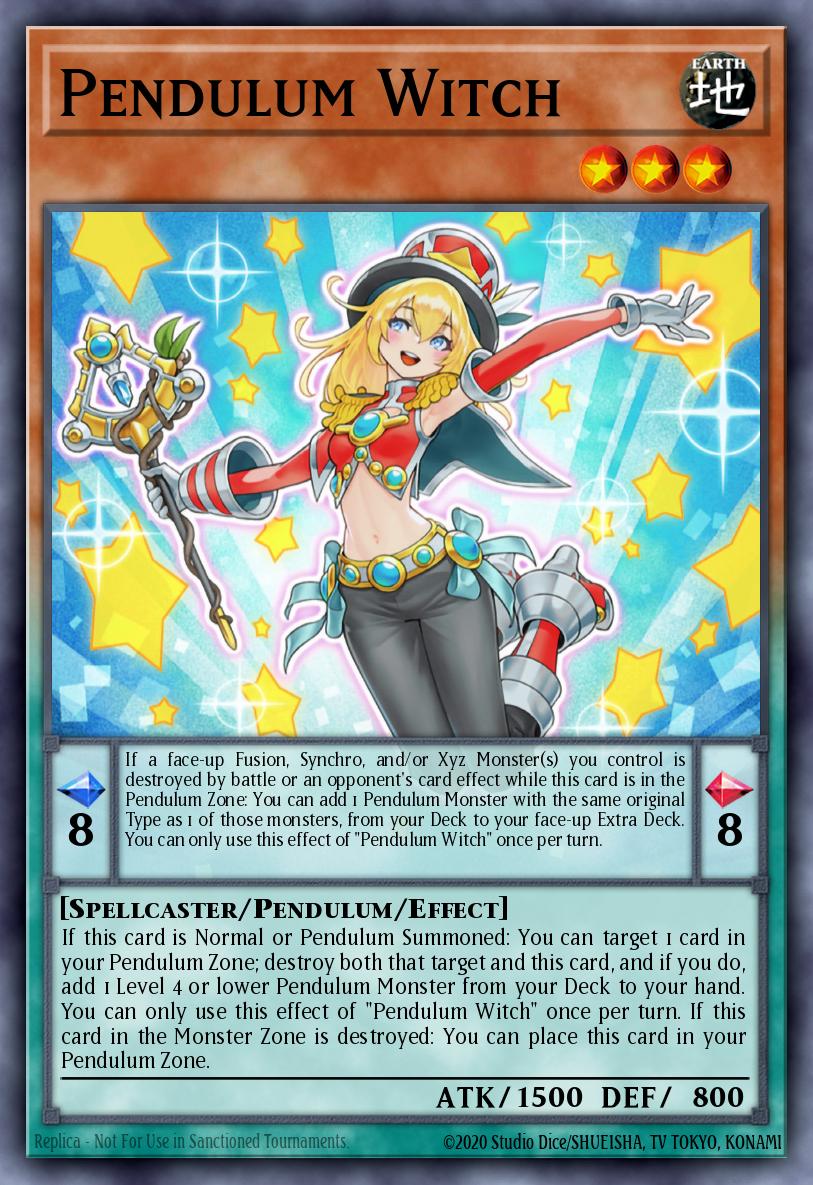 Pendulum Witch (LEDE-EN098 Super Rare)