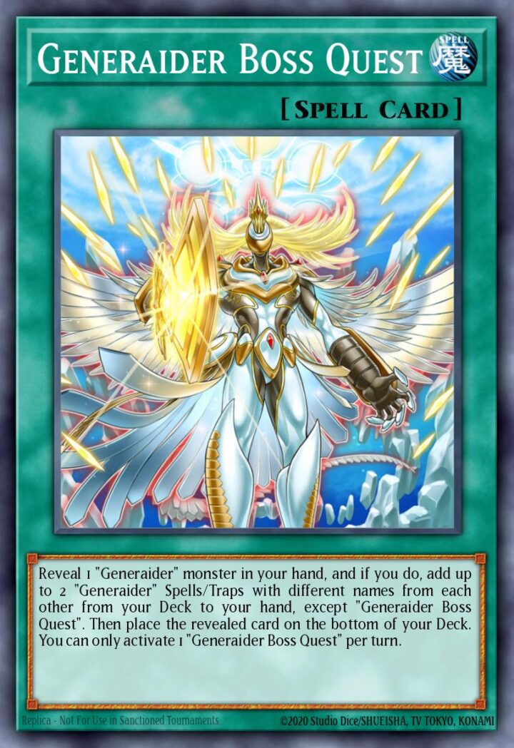 Generaider Boss Quest (MYFI-EN035 Secret Rare)