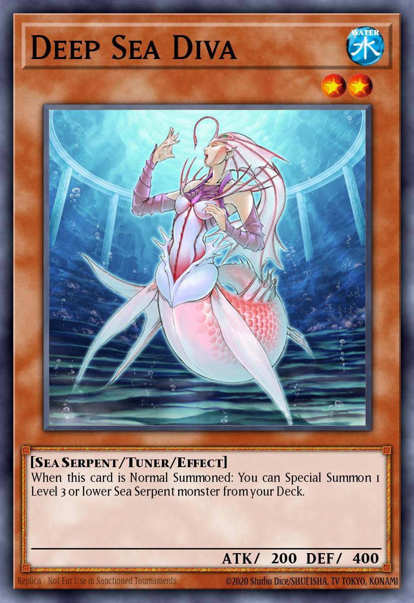 Deep Sea Diva (RA03-EN004 Platinum Secret Rare)