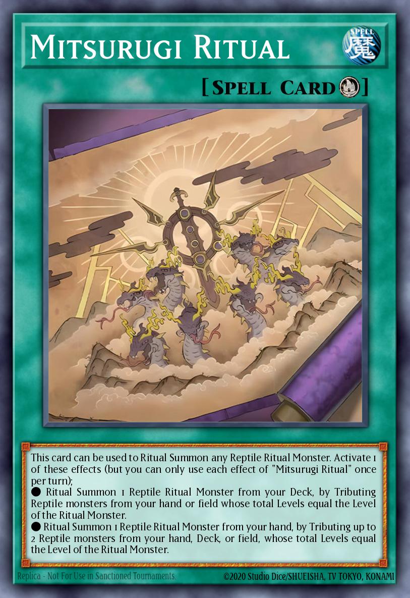 Mitsurugi Ritual (SUDA-EN095 Ultra Rare)