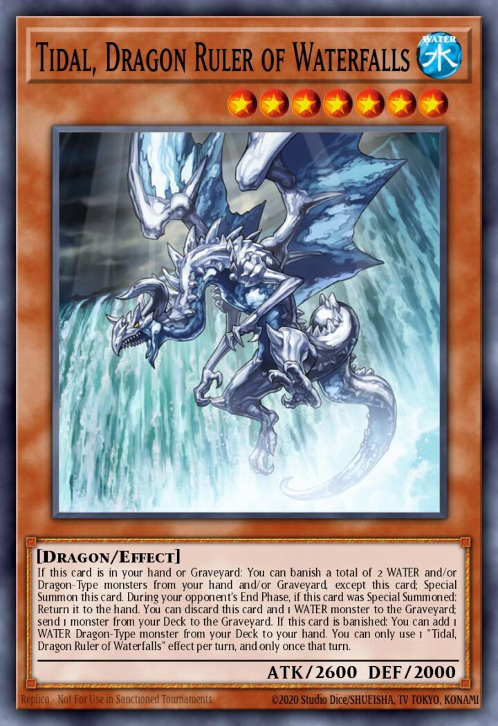 Tidal, Dragon Ruler of Waterfalls (LTGY-EN039 Rare)