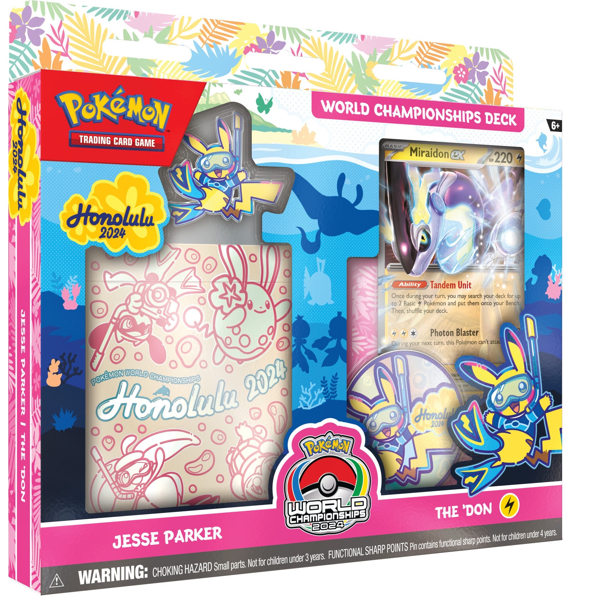 PKM – Honolulu 2024: World Championships Deck – Jesse Parker Miraidon eX