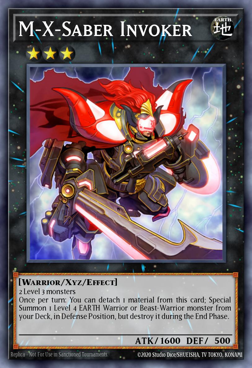 M-X-Saber Invoker (RA04-EN169 Platinum Secret Rare)